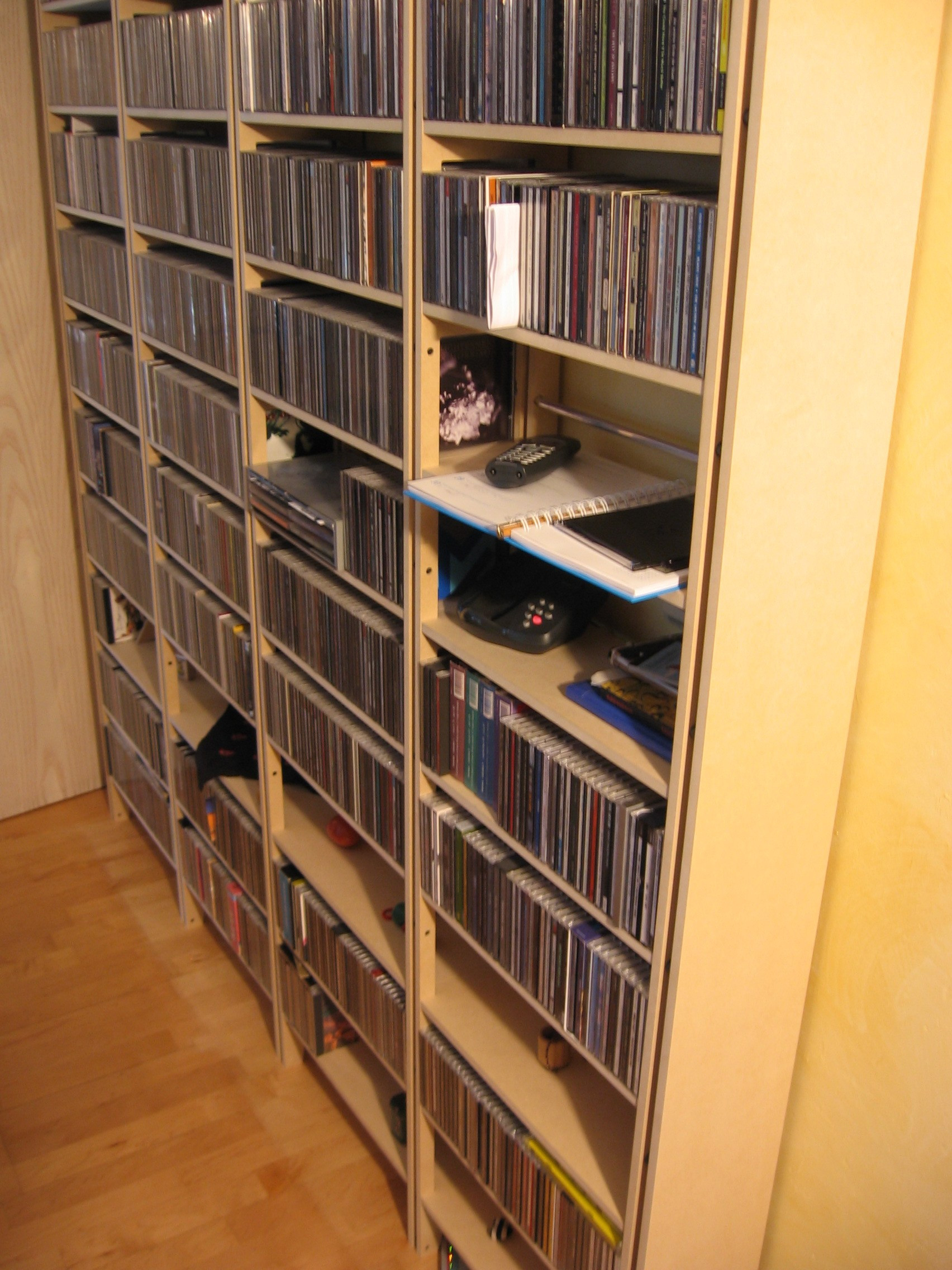 CD-Regale | Komplett CD-Regal für ca. 1500 CDs