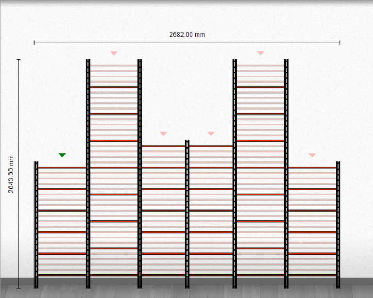 Ausgesuchte Fallbeispiele für Regaflex Regale nach Maß